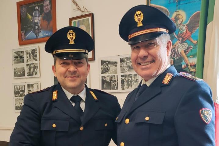 Polizia stradale: D’Orinzi saluta. Al suo posto l’ispettore Cecchelli