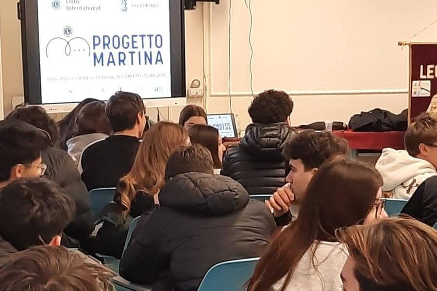 Progetto Martina, la prevenzione sbarca al Marconi con il Lions Club