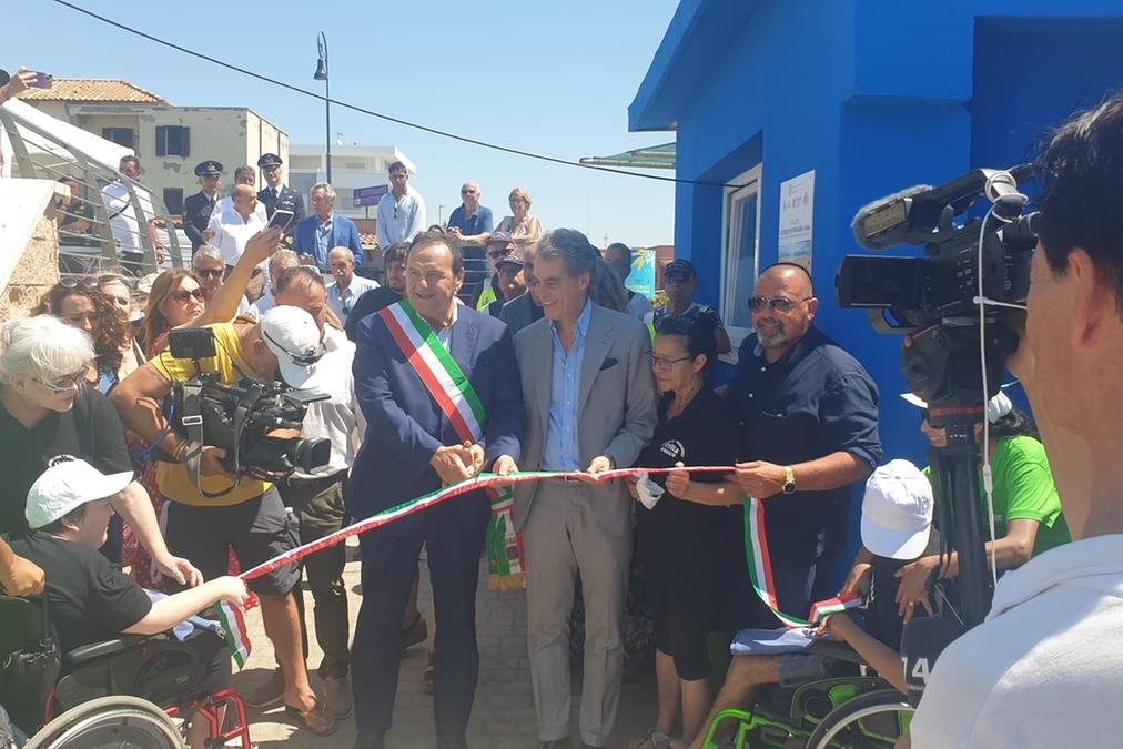 Inaugurata la prima “Beach for all”