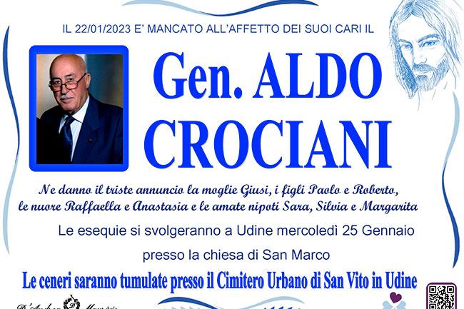 Gen. ALDO CROCIANI